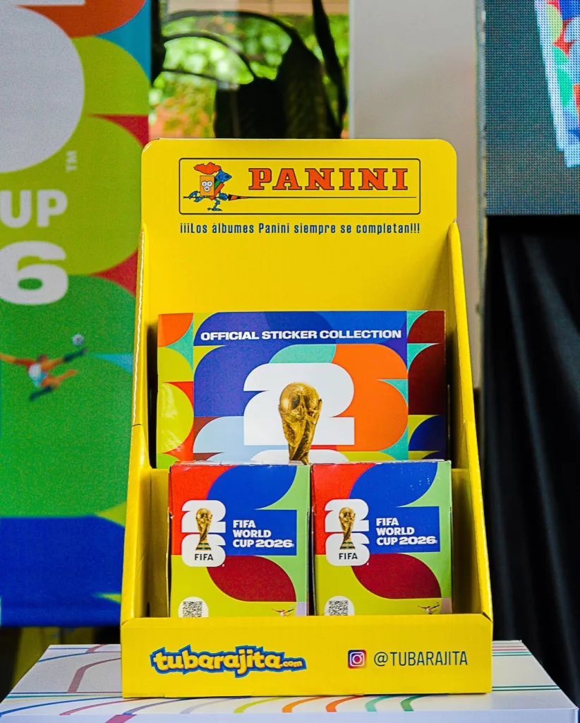 Panini lanza en Venezuela colección oficial del Mundial 2026